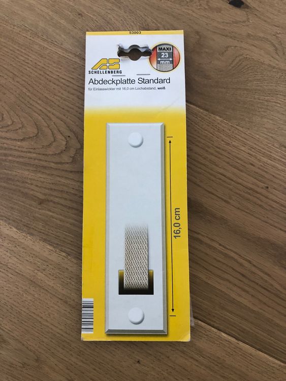Abdeckplatte / Rollladen / Storen / Storengurtabdeckung (Neu und originalverpackt) in Arch für ...