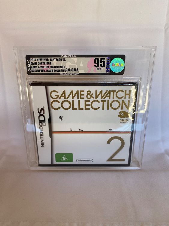 NINTENDO DS - GAME & WATCH COLLECTION 2 - VGA 95 MINT GOLD | Kaufen auf Ricardo
