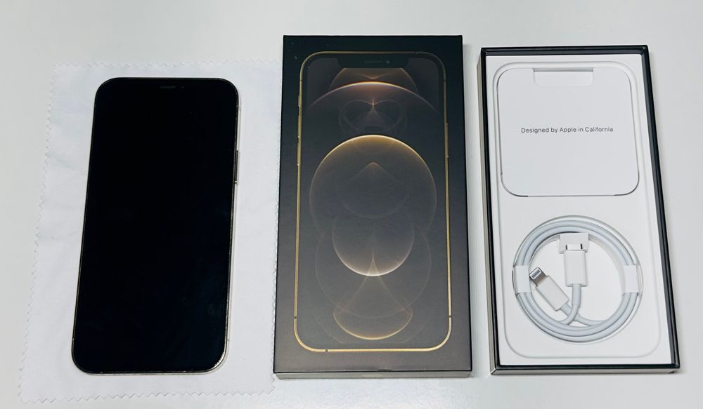 Apple iPhone 12 Pro Gold 128 GB (inkl. Verpackung & Zubehör) (Gebraucht ...