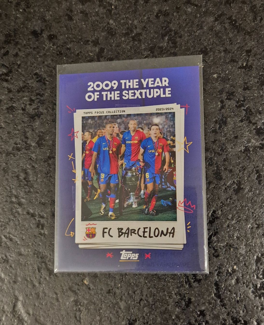 Barcelona 2009 The Year of the Sextuple - Topps (Neu (gemäss ...