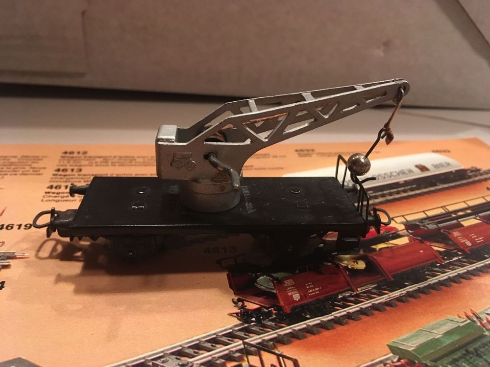 Wagon grue, Kranwagen, MÄRKLIN 366 NK | Kaufen auf Ricardo