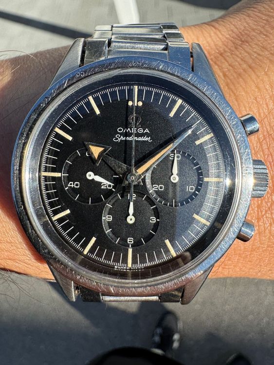 Omega Speedmaster Broad Arrow 1st Model CK 2915-1 from 1957 (D'occasion ...