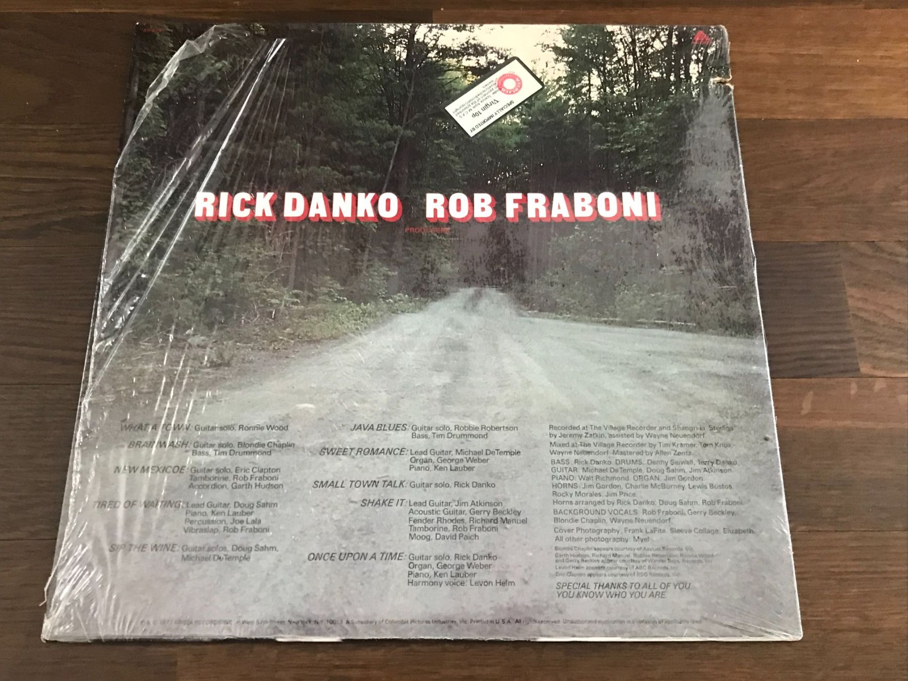 RICK DANKO - Rick Danko - feat. Eric Clapton / Ron Wood (Gebraucht) in ...