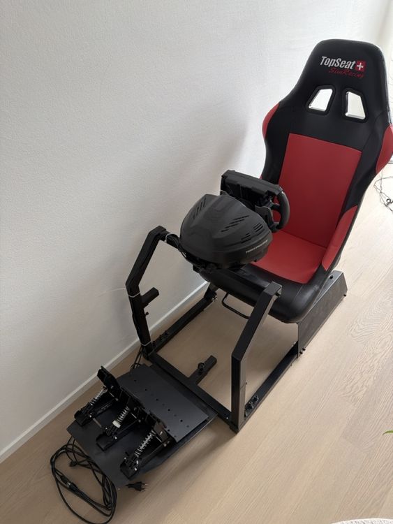 SIM-Racing-Stuhl „Topseat“ inkl. Thrustmaster T-300 (Gebraucht) in ...