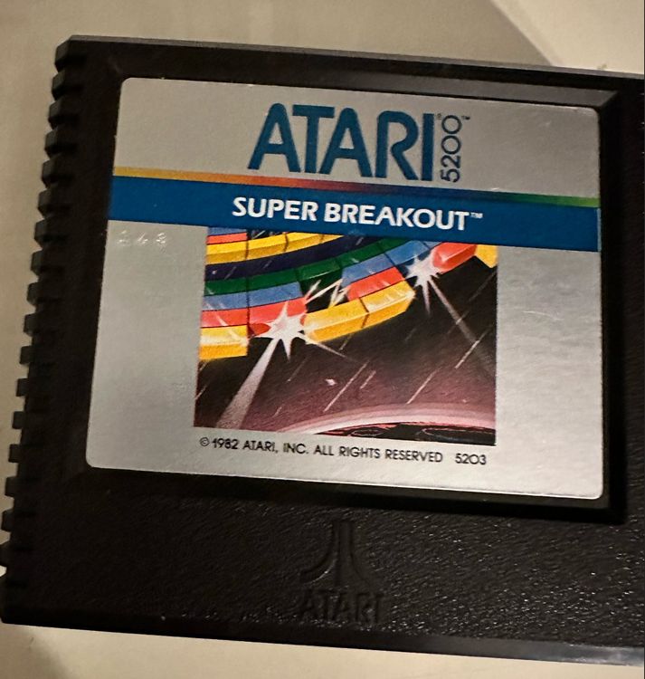 Atari 5200 Super Breakout Cartridge - Rarität (Gebraucht) in Buchs ZH für CHF 9.9 – nur Abholung ...