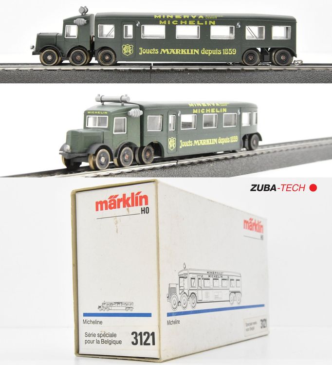 Märklin 3121 Schienenbus Micheline SNCB H0 WS Analog mit OVP (Gebraucht) in St. Gallen für CHF ...