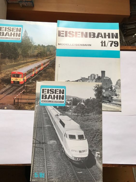 3 zeitschriften „eisenbahn, modelleisenbahn“ (Gebraucht) in liestal für ...