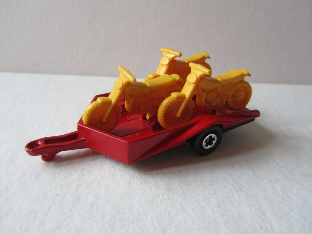 Motorcycle Trailer, Matchbox Superfast, unbespielt | Kaufen auf Ricardo