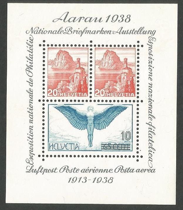 ** AARAU 1938 W11 - POSTFRISCH - SCHWEIZ ** (Gebraucht) in Heimenschwand für CHF 4 – mit ...