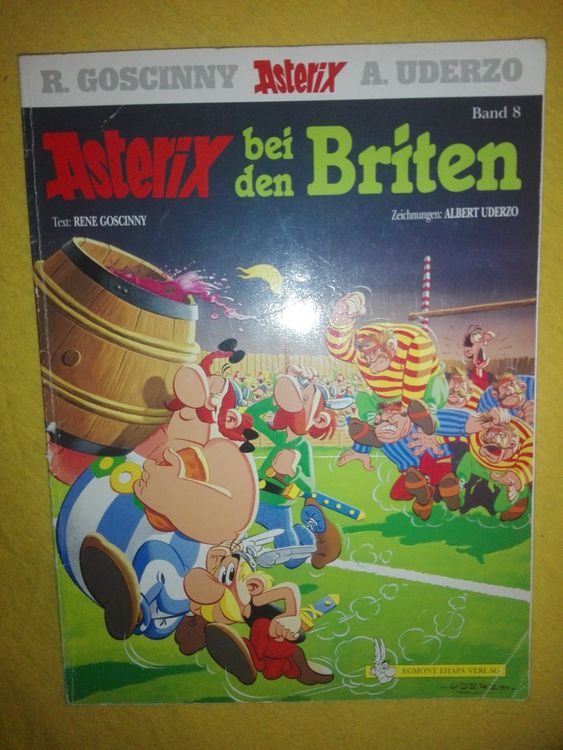 Asterix bei den Briten (Band 8) >Softcover