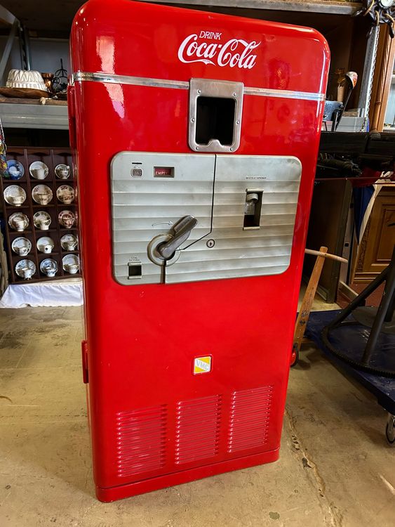 VMC 33 Coca-Cola Vending Machine 1953 TOP Cool und ab 1.-- ! (Gebraucht ...