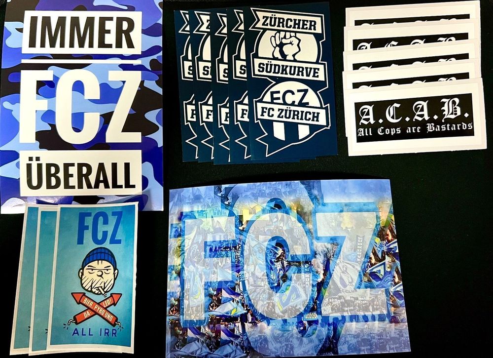 Sticker FC Zürich FCZ (Neu (gemäss Beschreibung)) in Adliswil für CHF 7 ...