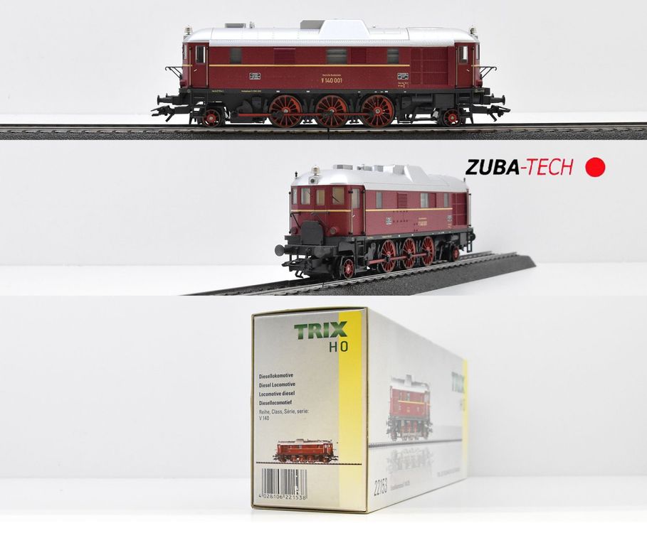 Trix 22153 Diesellok BR V 140 DB H0 GS Analog mit OVP (Neu (gemäss ...