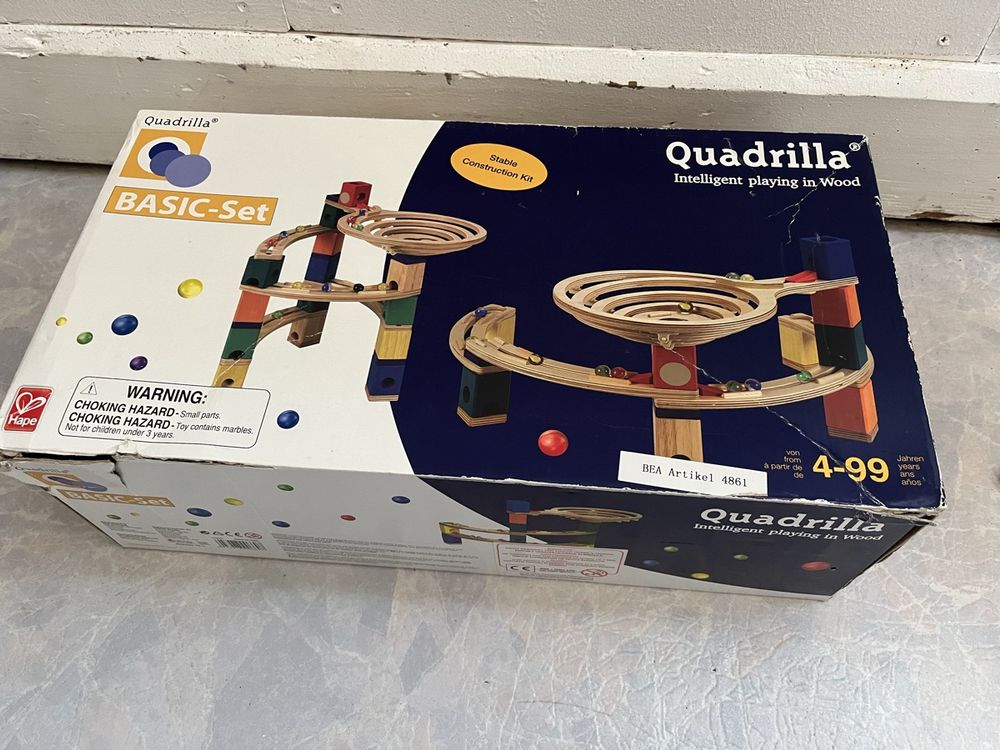 Murmelbahn Hape Quadrilla Basic Set aus Holz (Gebraucht) in Eschlikon TG für CHF 15 – nur ...