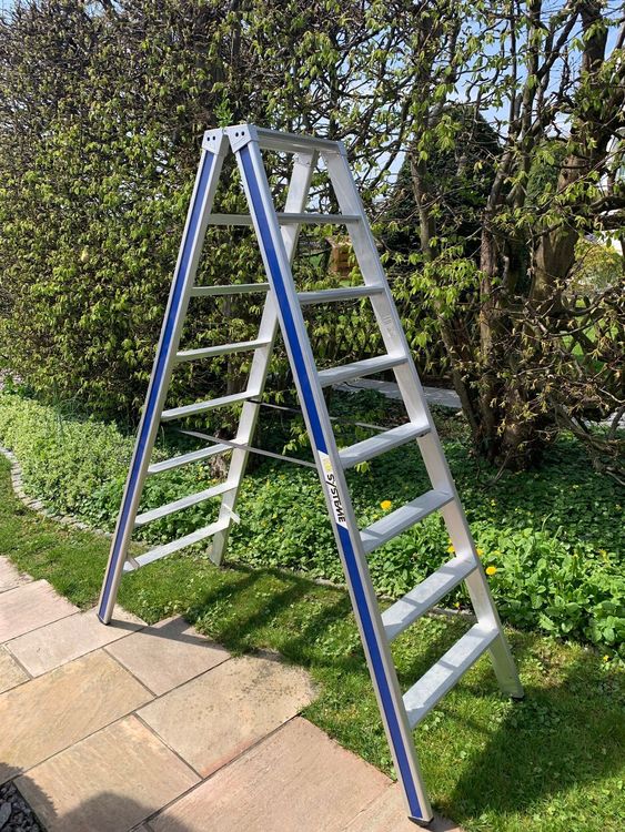 HB Doppelstufenleiter 2x8 Stufen (Gebraucht) in Oberwil-Lieli für CHF ...