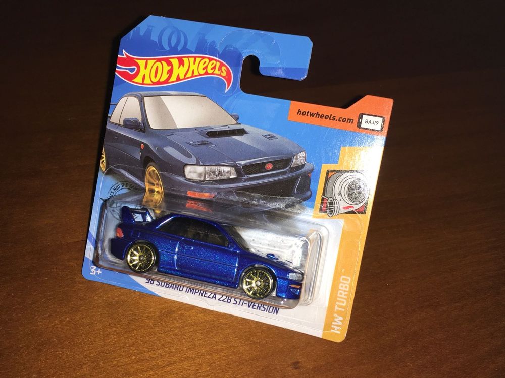 98 Subaru Impreza 22B STi Version 1/64 Subi blau | Kaufen auf Ricardo