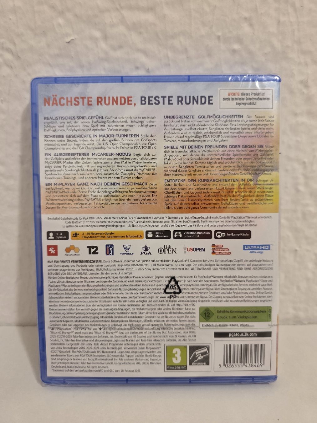PGA Tour 2K25 (PS5) - Brand New & Sealed! Golf Season! (Neu und ...
