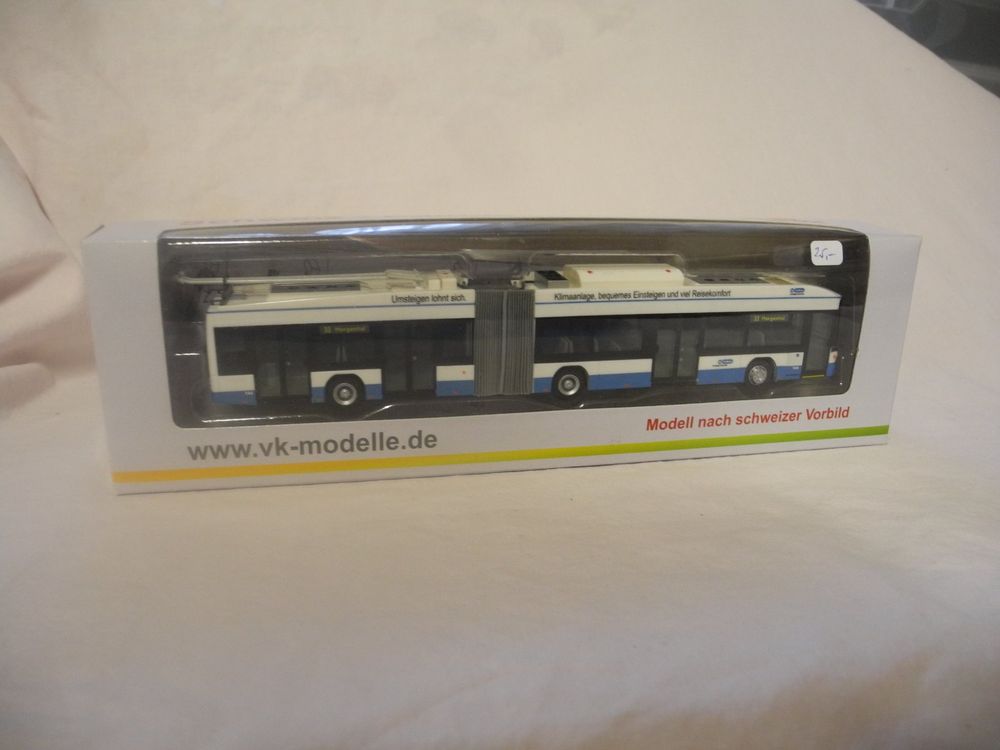 VK-MODEL 1:87 SCHWEIZ-EDITION VBZ ZÜRICH BUS MIB (Neu und ...
