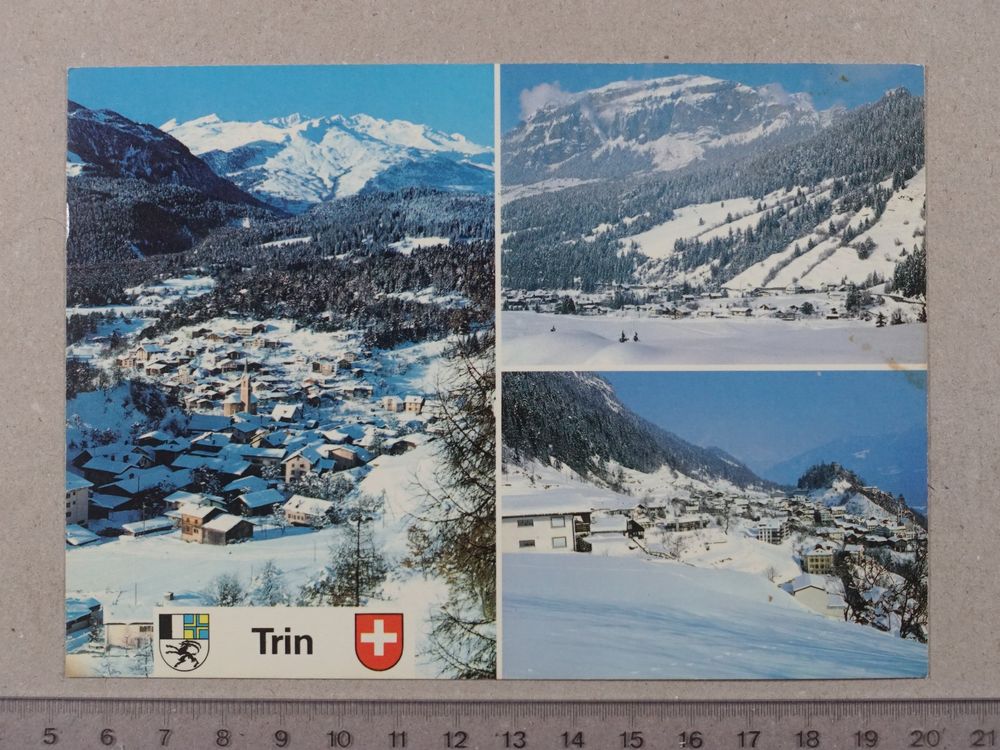 Trin, Trin-Digg, Trin-Mulin, Poststempel Chur, 1983(?) (Gebraucht) in ...
