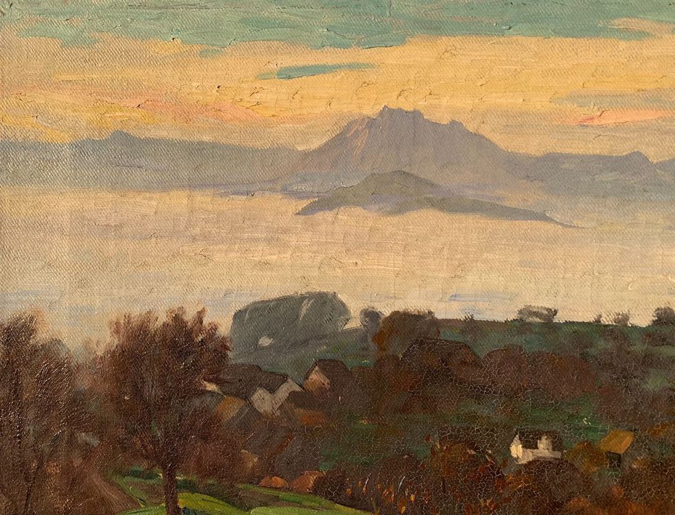 Johannes Weber (1871-1949) Gemälde | Kaufen auf Ricardo