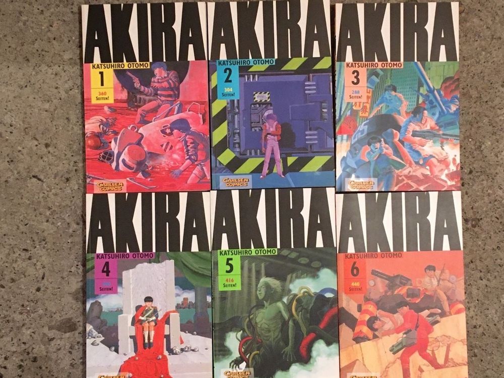 Akira 1-6 (Gebraucht) in Thun für CHF 80 – mit Lieferung auf Ricardo kaufen