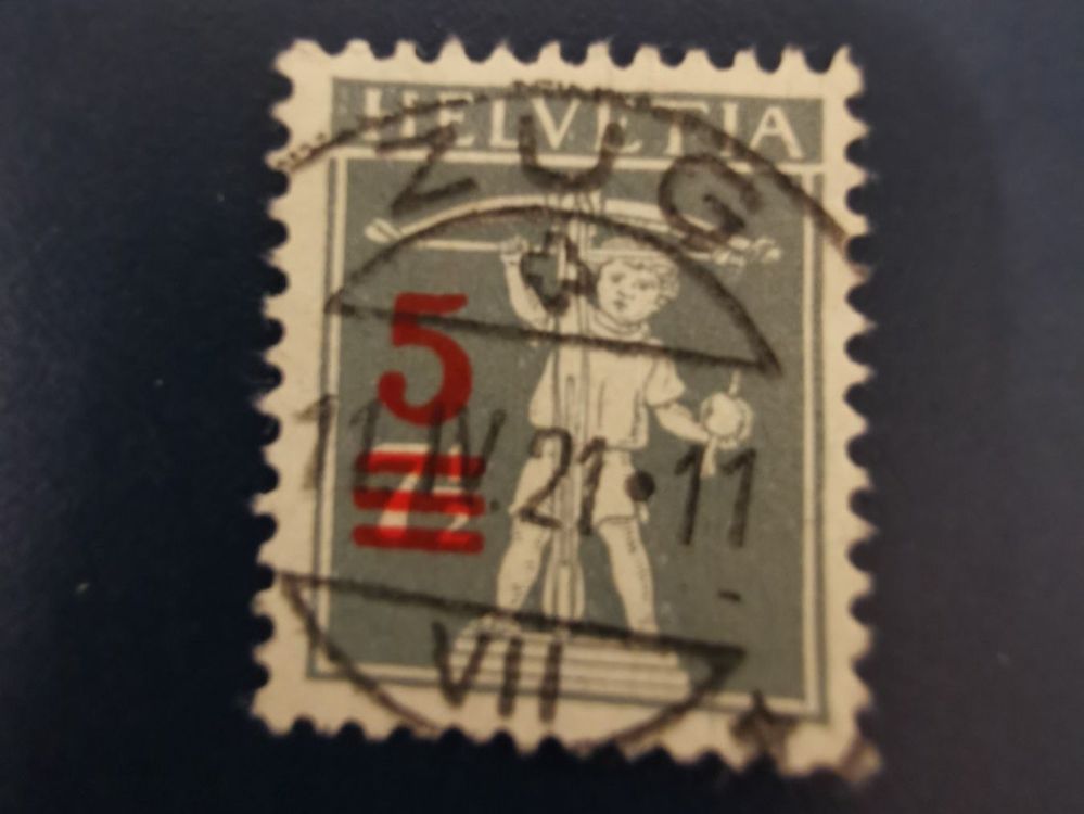 Briefmarken Schweiz Tellknabe Voll O | Kaufen auf Ricardo