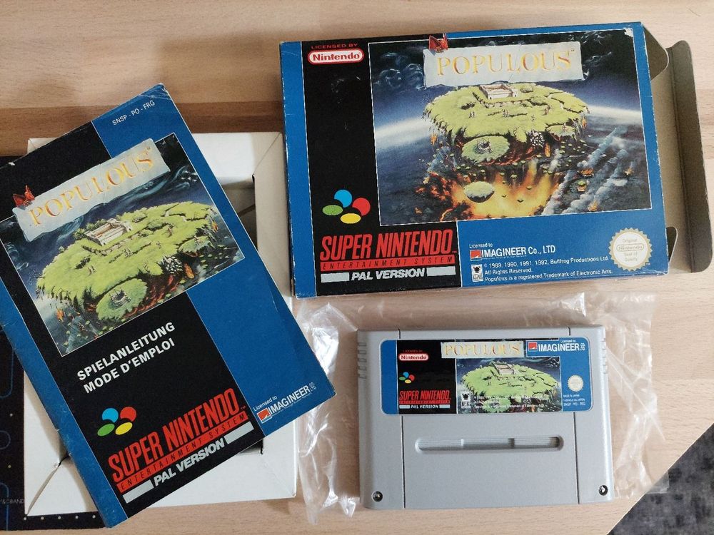 Populous Snes | Kaufen auf Ricardo