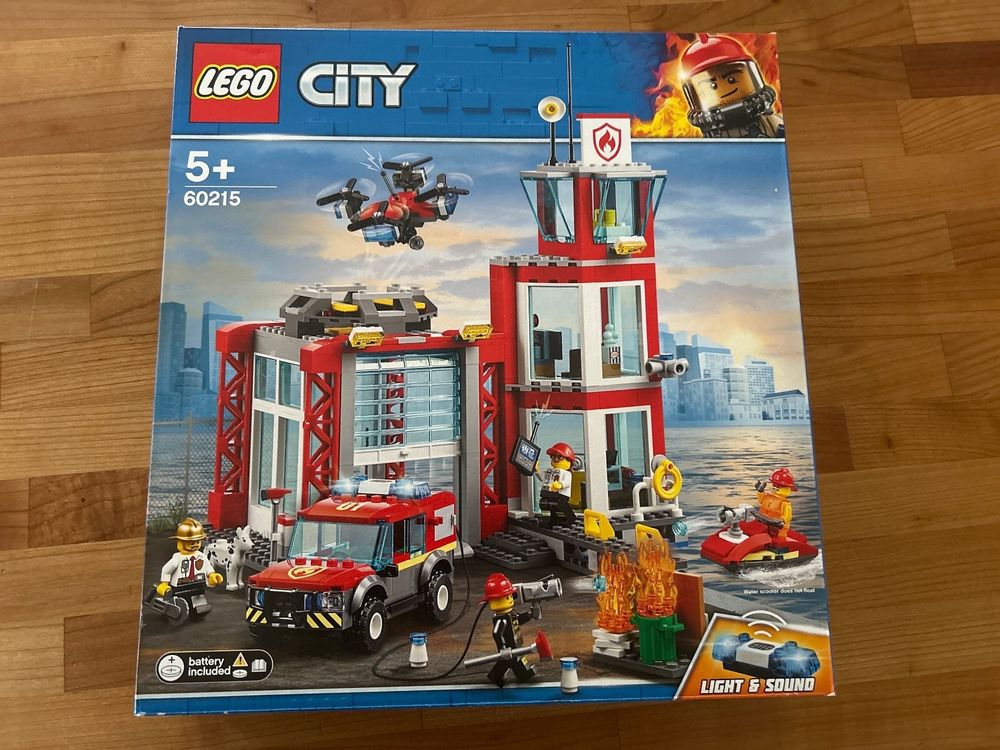 LEGO City 60215 Feuerwehr-Station | Kaufen auf Ricardo