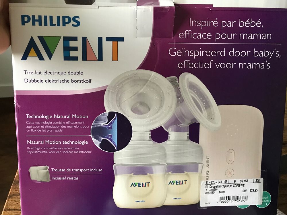 Philips Avent Doppelmilchpumpe | Kaufen auf Ricardo