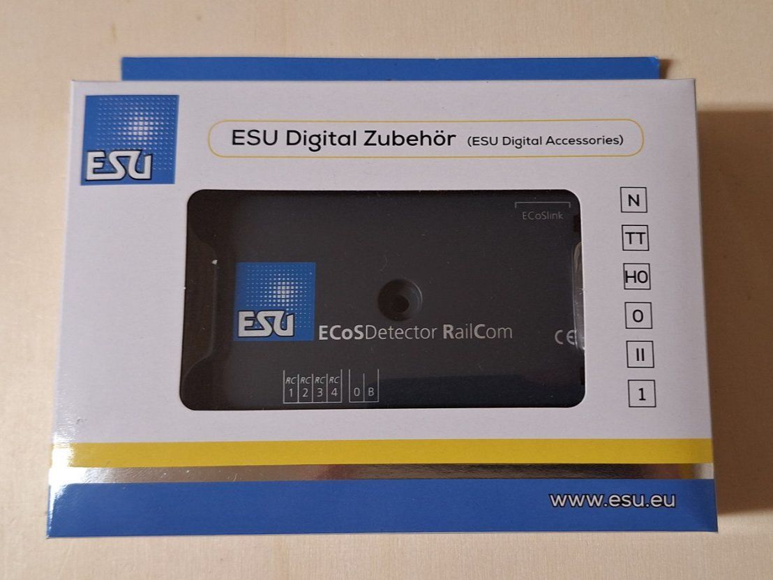ESU 50098 - ECoSDetector RailCom Rückmelder; Fabrikneu AC/DC (Neu und ...