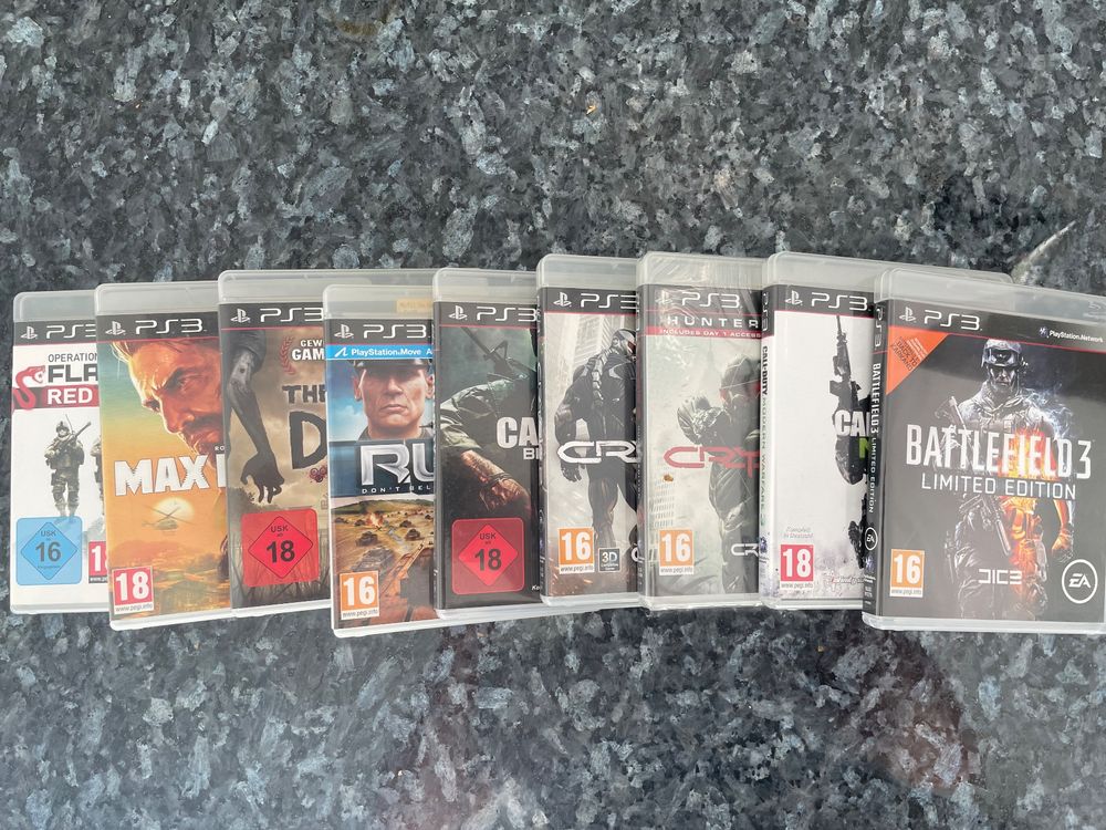 PS 3 Games (Gebraucht) in Lachen SZ für CHF 30 – nur Abholung auf ...