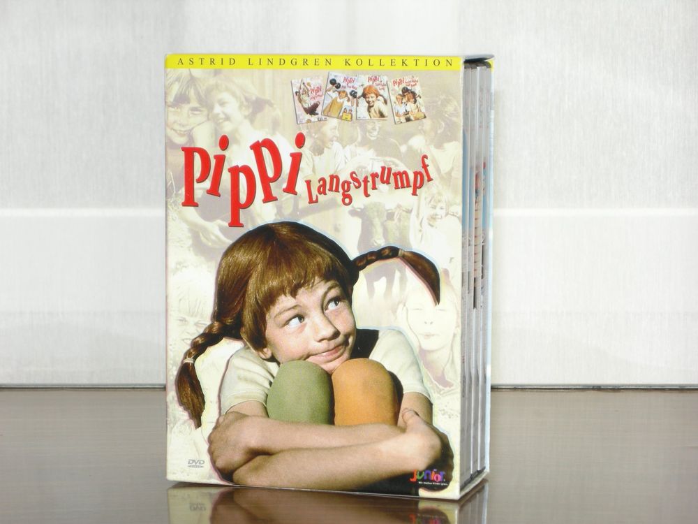 Pippi Langstrumpf DVD Komplett Box 4 Filme #Astrid Lindgren (Gebraucht ...