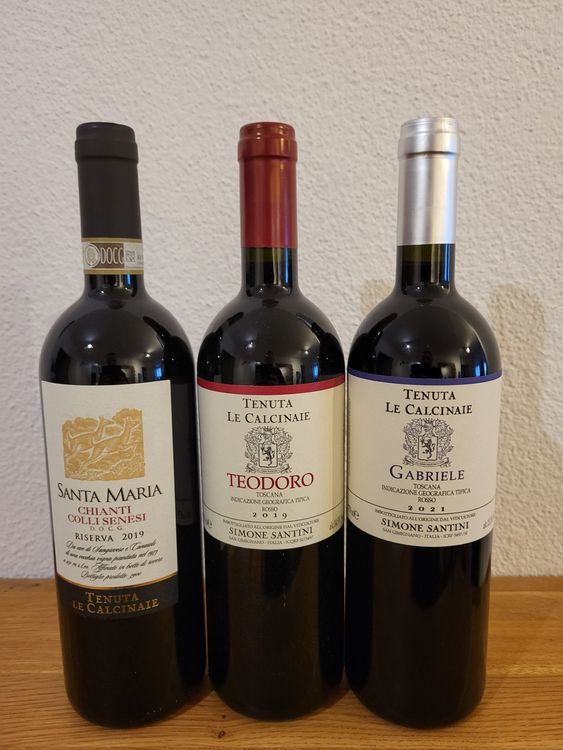 3 Flaschen Tenuta Le Calcinaie Toscana IGT (Neu (gemäss Beschreibung ...