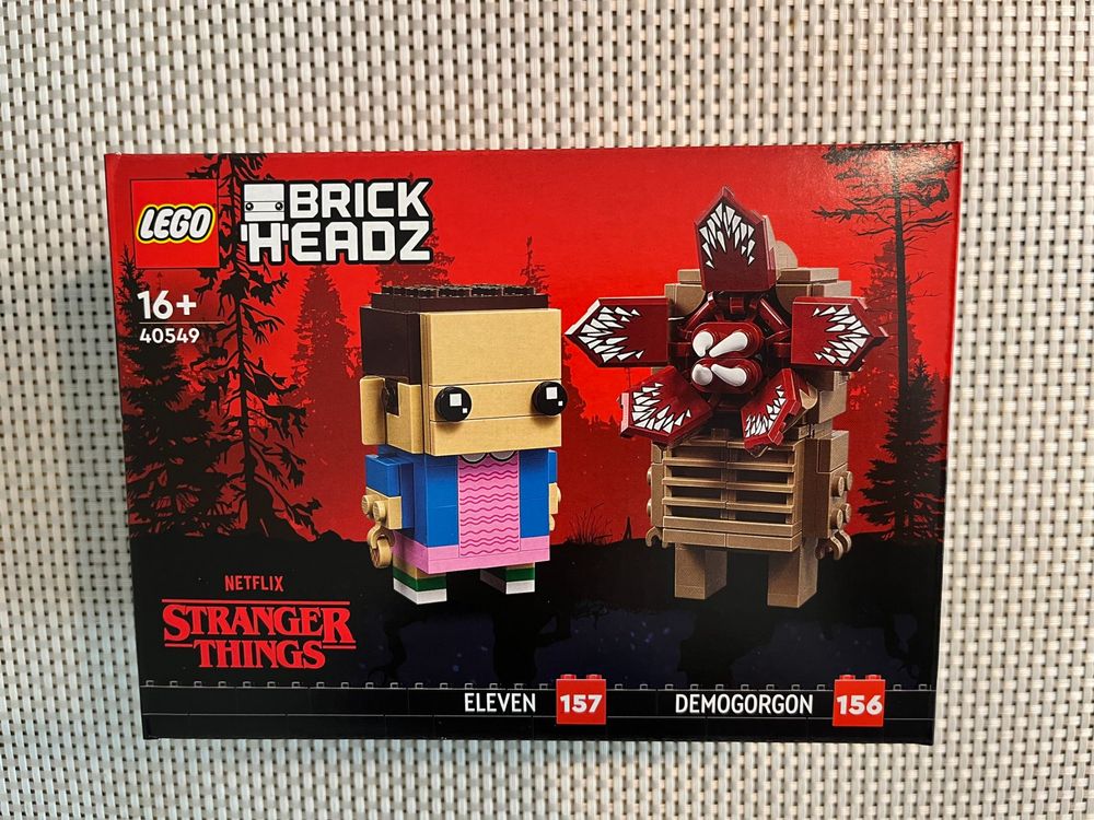 LEGO Brickheadz 40549 Stranger Things Eleven & Demogorgon | Kaufen auf ...