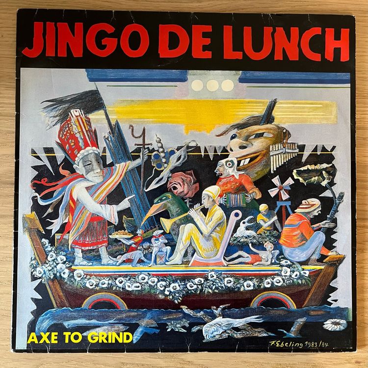 Jingo De Lunch – Axe To Grind vinyl lp, original 1989 press | Kaufen auf Ricardo