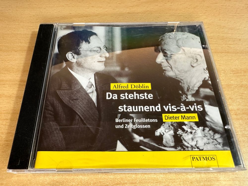 O3 Alfred Döblin Dieter Mann - Da stehste staunden vis-a-vis (Gebraucht ...