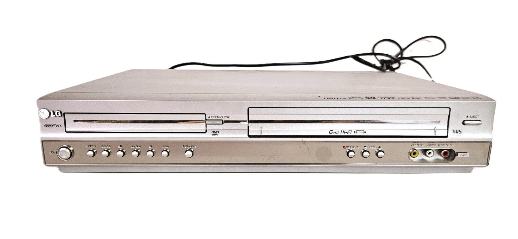 LG V8806DVX DVD-Player & 6-Head Hi-Fi VCR Kombigerät ab 1.- (Gebraucht ...