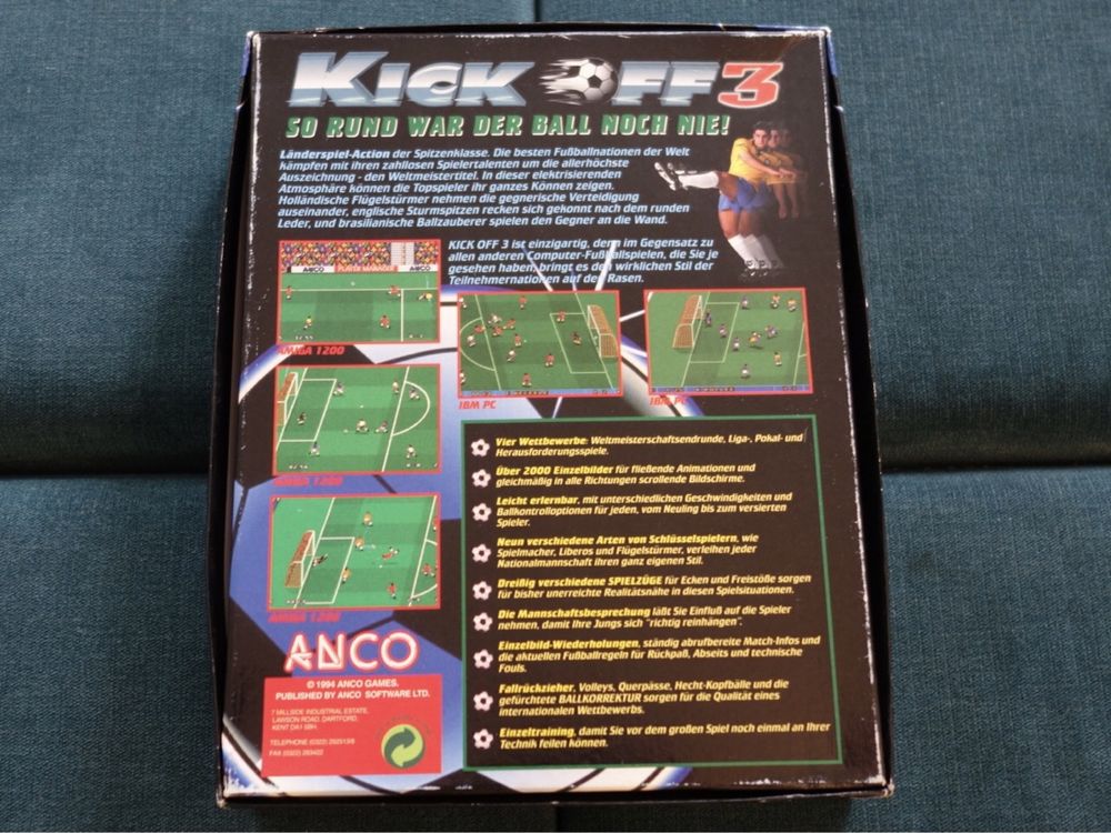 Kick Off 3 für Commodore Amiga | Kaufen auf Ricardo