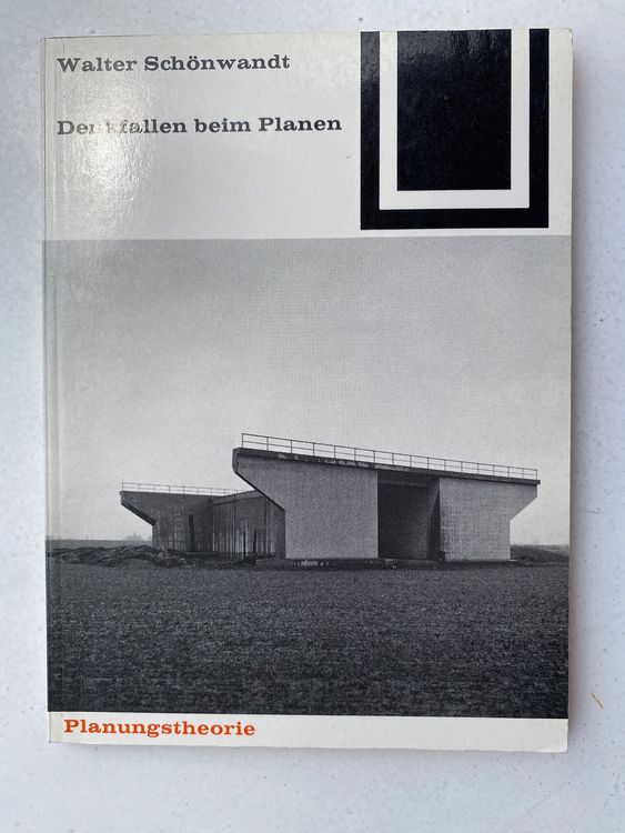 DENKFALLEN BEIM PLANEN - PLANUNGSTHEORIE - ARCHITEKTUR (Gebraucht) in ...
