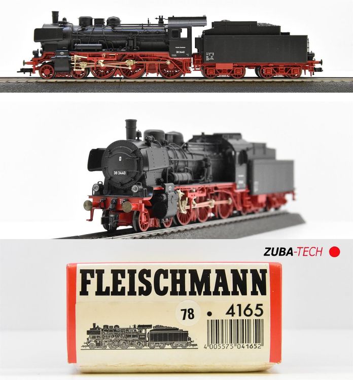 Fleischmann 4165 Dampflok BR 38 DB H0 GS | Kaufen auf Ricardo