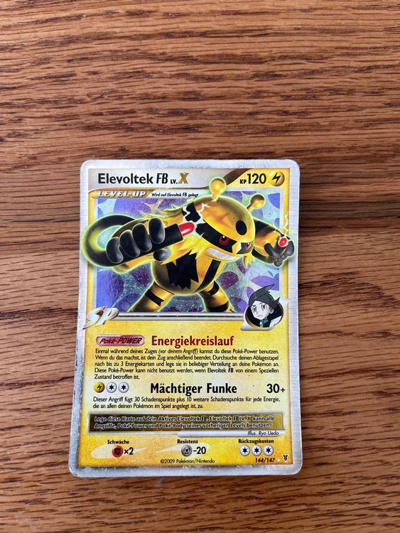 Pokemon Elevoltek Lv.X Ultimative Sieger inkl. Swirl (Gebraucht) in ...