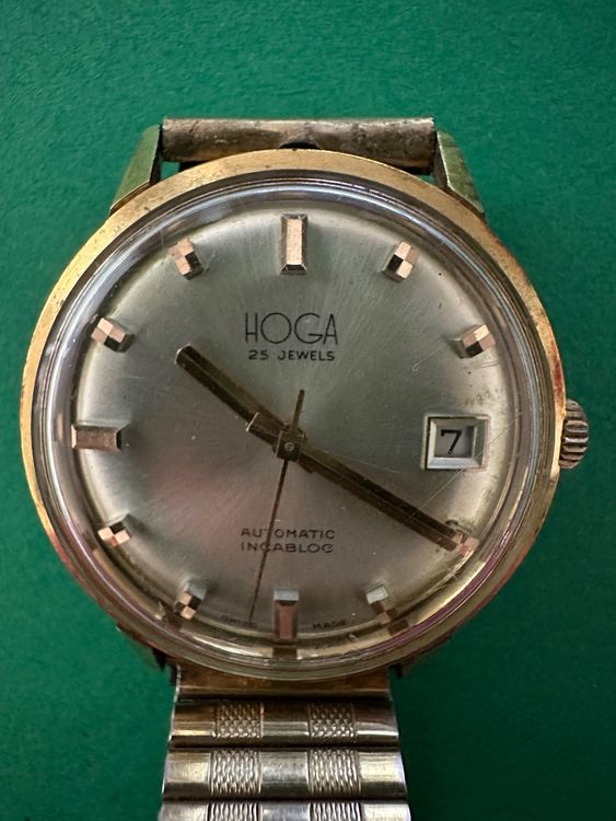 Vintage Hoga Automatic ArmbrandUhr | Kaufen auf Ricardo
