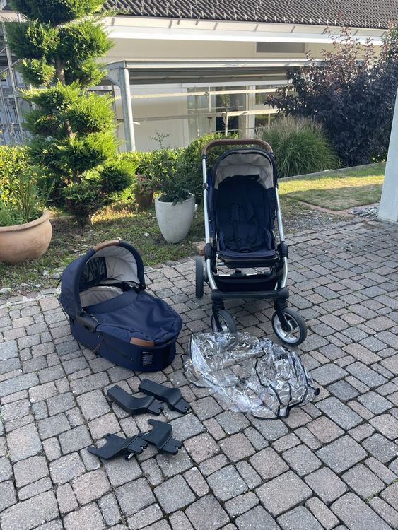 Kinderwagen Evo mutsy 3in1 Set in Navy Blau, Top Zustand! (Gebraucht ...