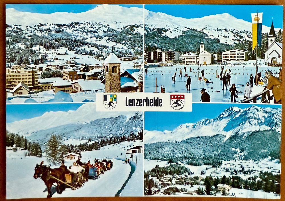 Lenzerheide - Patinoire - Traineau (Gebraucht) in Lutry für CHF 3 – mit Lieferung auf Ricardo kaufen