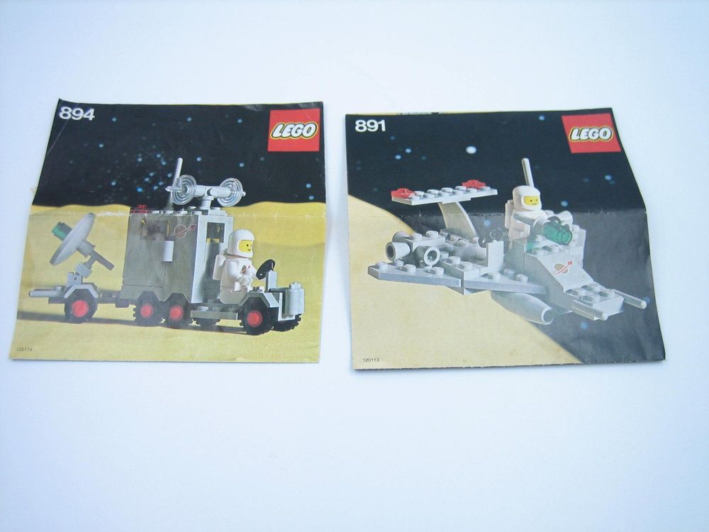 Lego Space Nr. 894 + 891 Anleitung (Gebraucht) in Zürich für CHF 5 ...