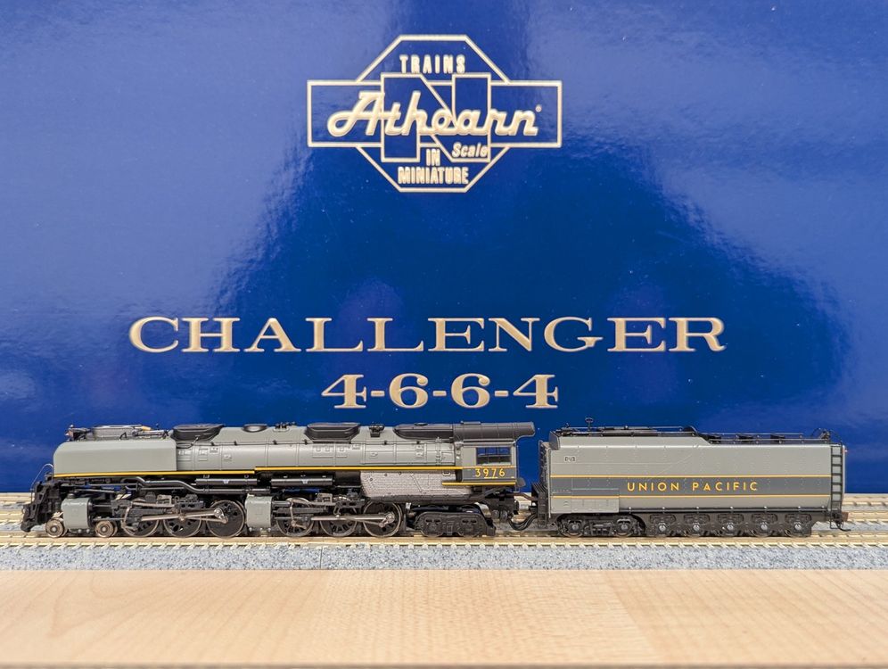 DCC Ready N Athearn US Union Pacific #3976 Challenger (Neu (gemäss ...