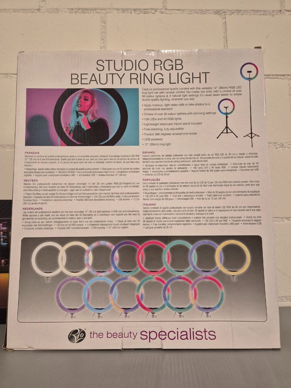 Neuer Profi Studio RRB Ring Light Ringlicht für Make Up Vlog (Neu und ...