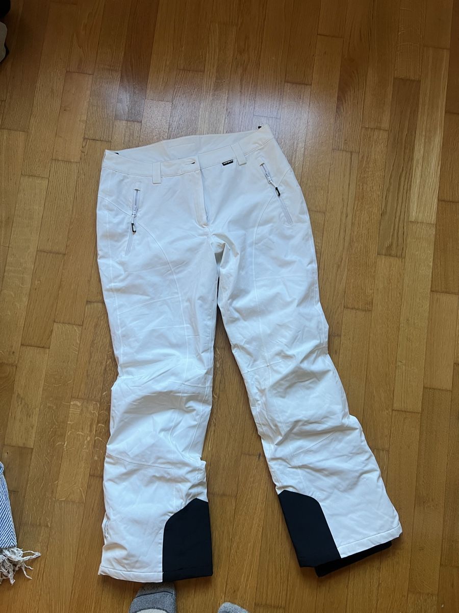 Icepeak Schneehose, Weiss, Grösse 44, Top Zustand! (Gebraucht) in ...