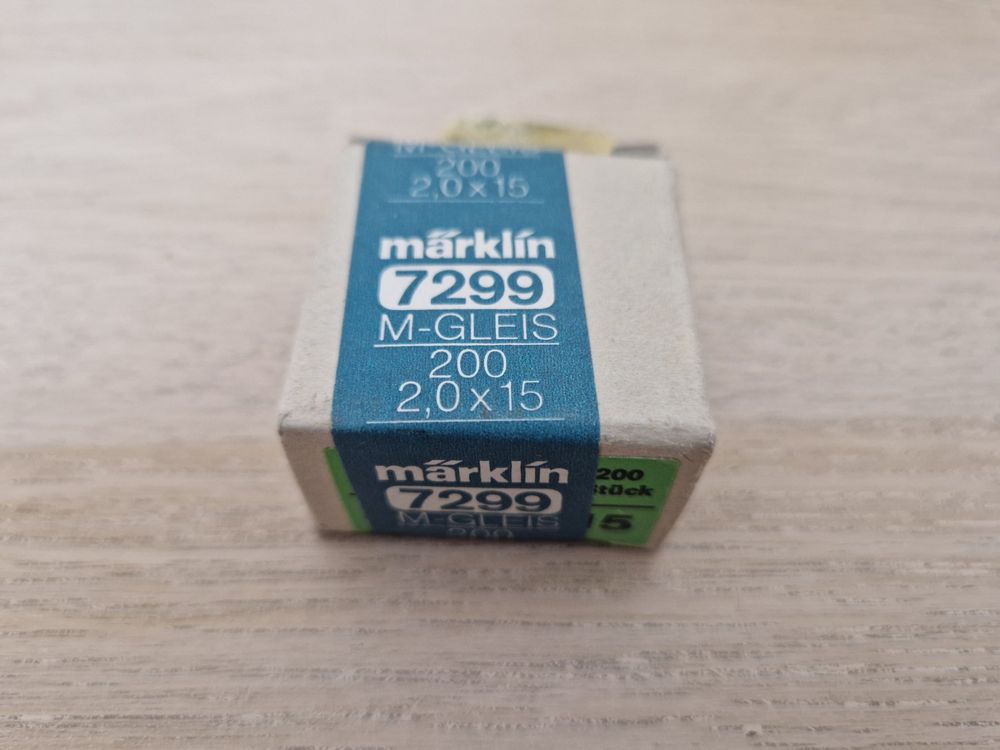 Märklin 7299 M-Gleis Schrauben H0 OVP NEU (Neu und originalverpackt) in ...