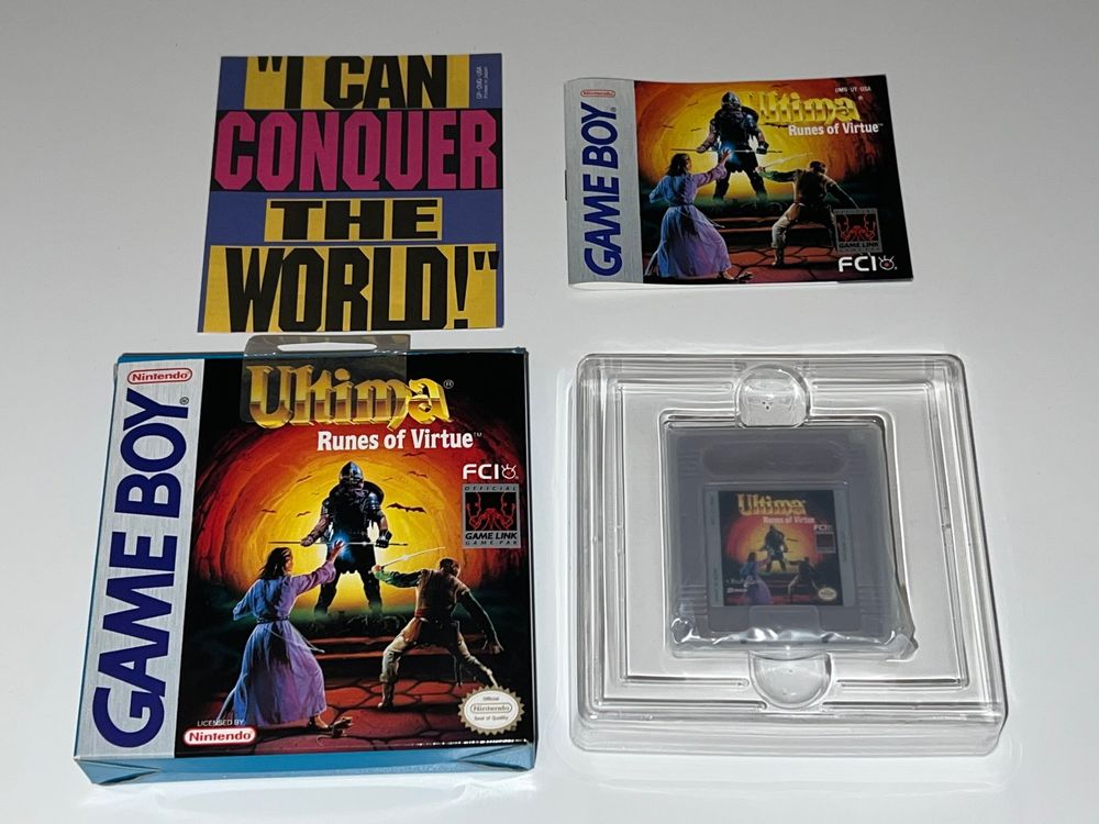 Game Boy (GB) Spiel - Ultima: Runes of Virtue (OVP) - Top! (Gebraucht ...